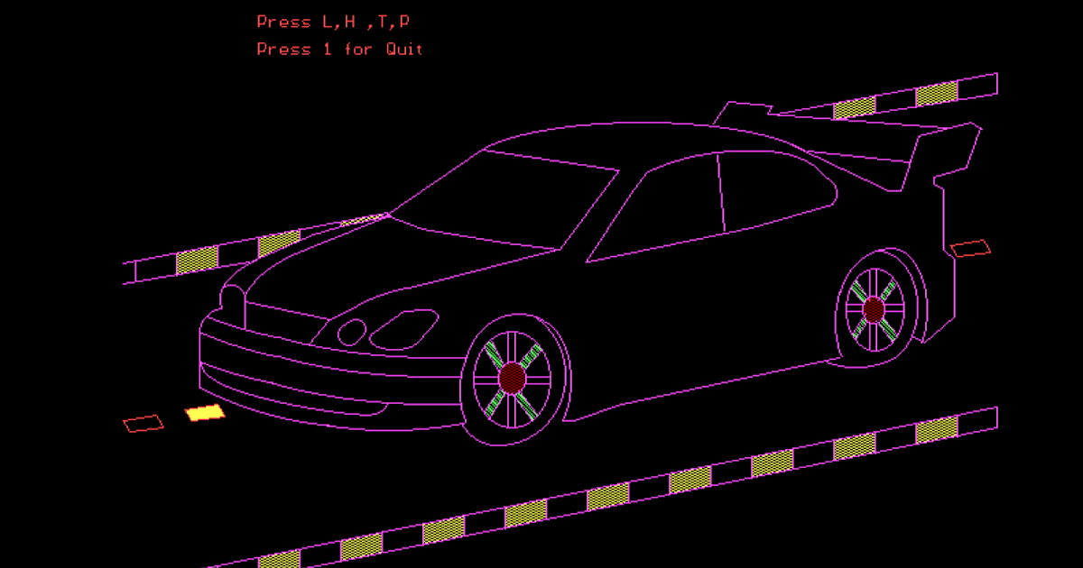 How to Make 3D Car in C Graphics using Turbo C++ - C Graphics