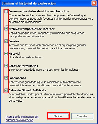 Tutorial para borrar archivos temporales y cookies del navegador ...