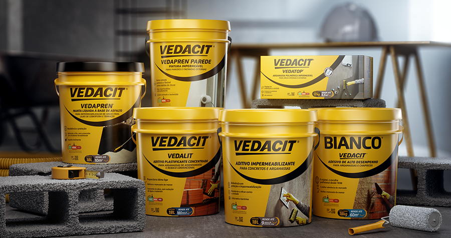 Home Center View: VEDACIT ANUNCIA A UNIFICAÇÃO DE PRODUTOS COM MARCA ÚNICA