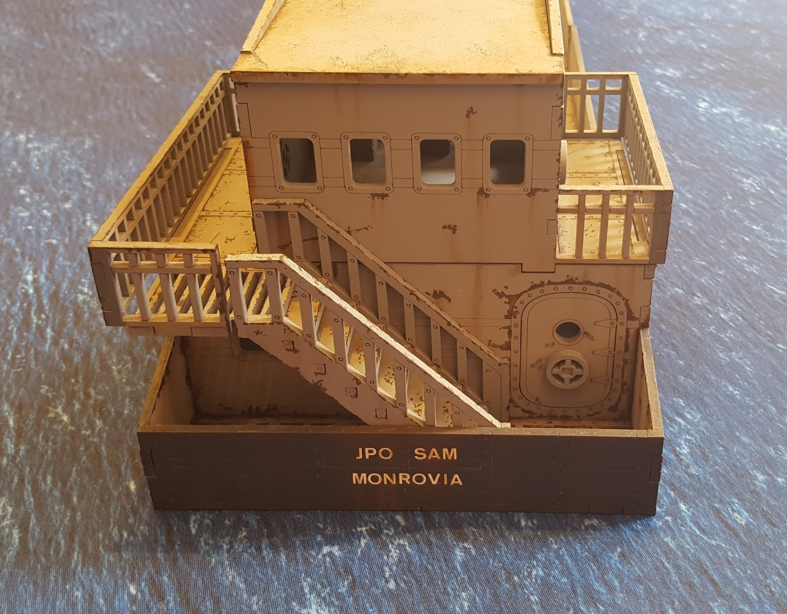 Dougie's Wargaming Blog: 28mm TTCombat Cargo Ship