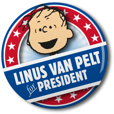 The FiveCentsPlease Blog: Peanuts rocks the vote