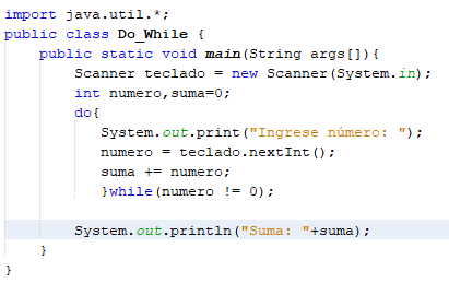 Ciclo Do-While en Java