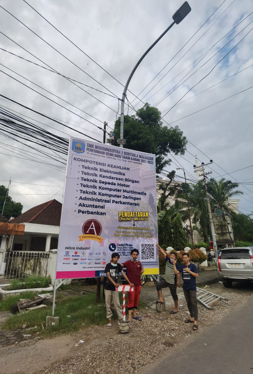PEMASANGAN PPDB BALIHO SMK MUHAMMADIYAH 2 BONTOALA MAKASSAR ~ SMK ...
