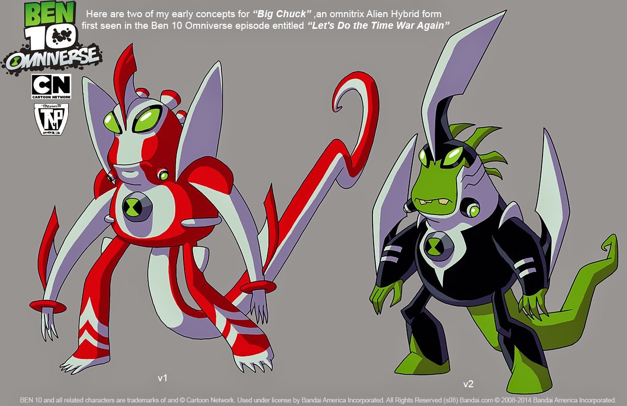 Thomas Perkins: Portfolio Work: Ben 10 Omniverse Development - Big Chuck