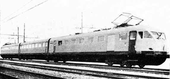 Sobre Filatelia y Ferrocarriles: ETR 200 (Italia, 1939)