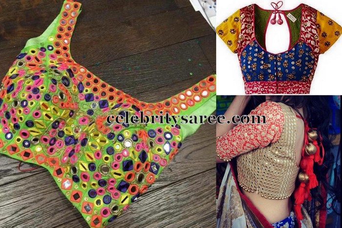Latest Mirror Work Blouses - Saree Blouse Patterns
