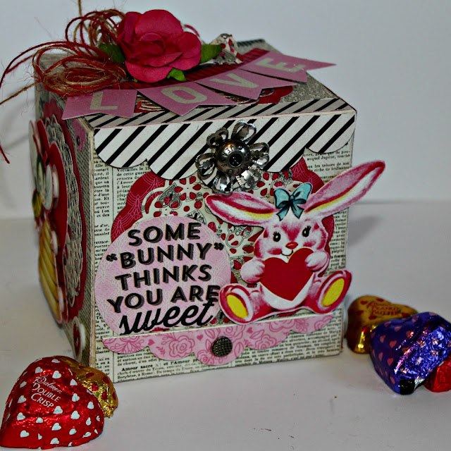 Pam Bray Designs: A Girl with Flair: Sweet Love Notes Candy Box with ...