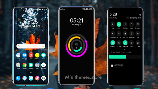 Best Stock Android Theme for MIUI with Awesome Charging Animation ...