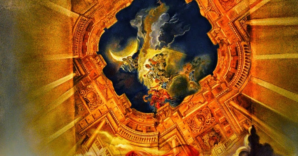 Happy Catholic*: Worth a Thousand Words: Ceiling Fresco by Salvador Dali