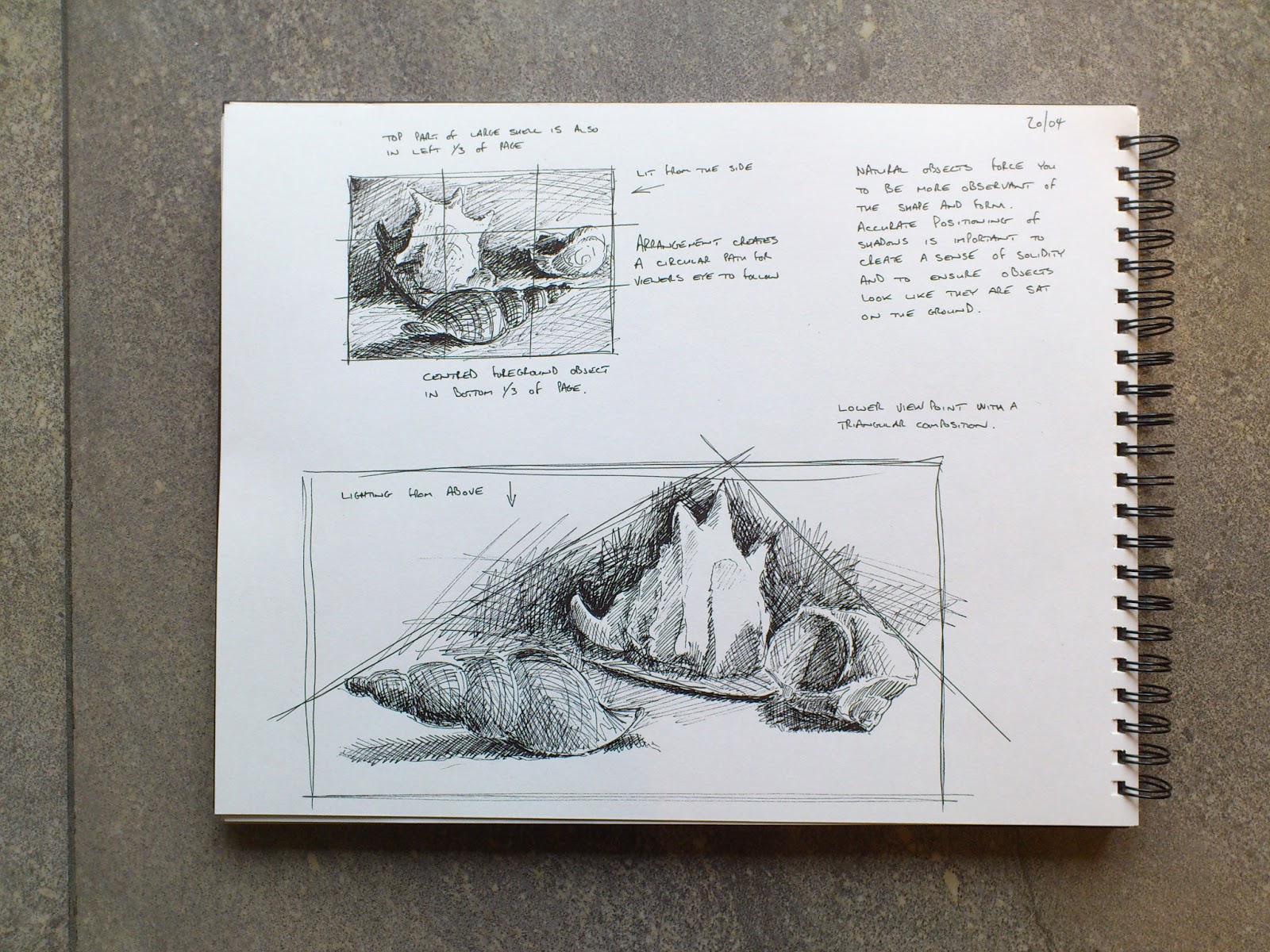Stu's OCA Drawing 1 - Drawing Skills