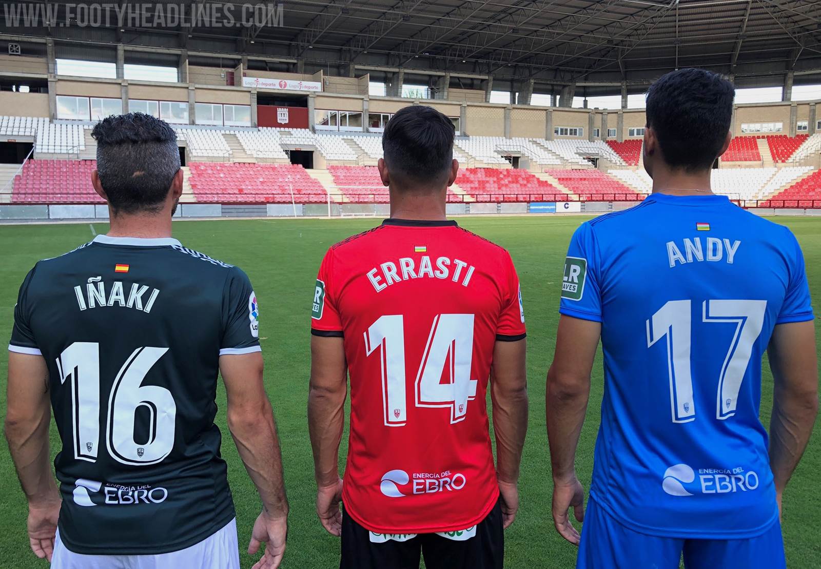 UD Logroñés 20-21 La Liga 2 Home, Away & Third Kits Released - Footy ...