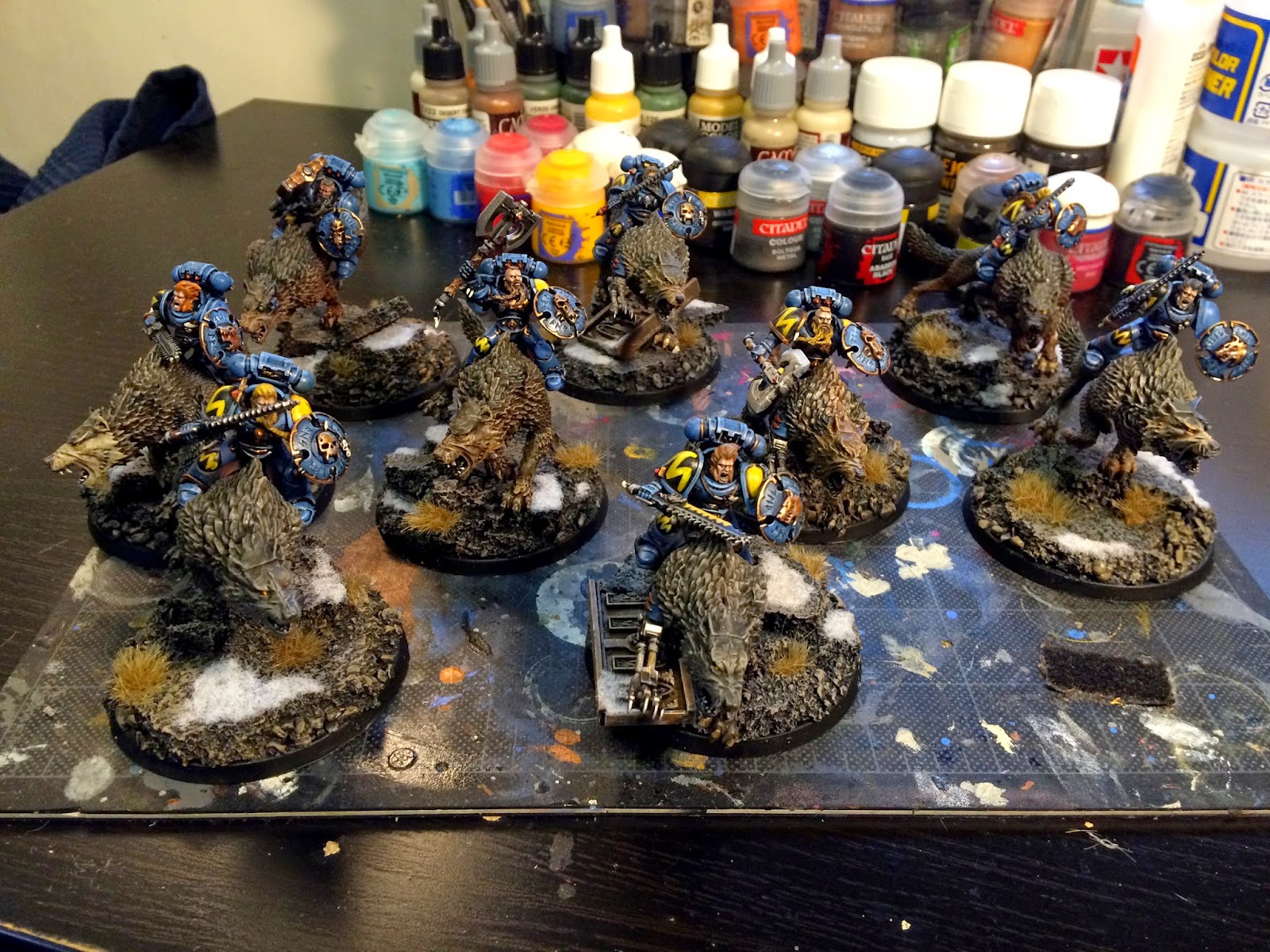 Anything But Ones: Thunderwolf cavalry finished