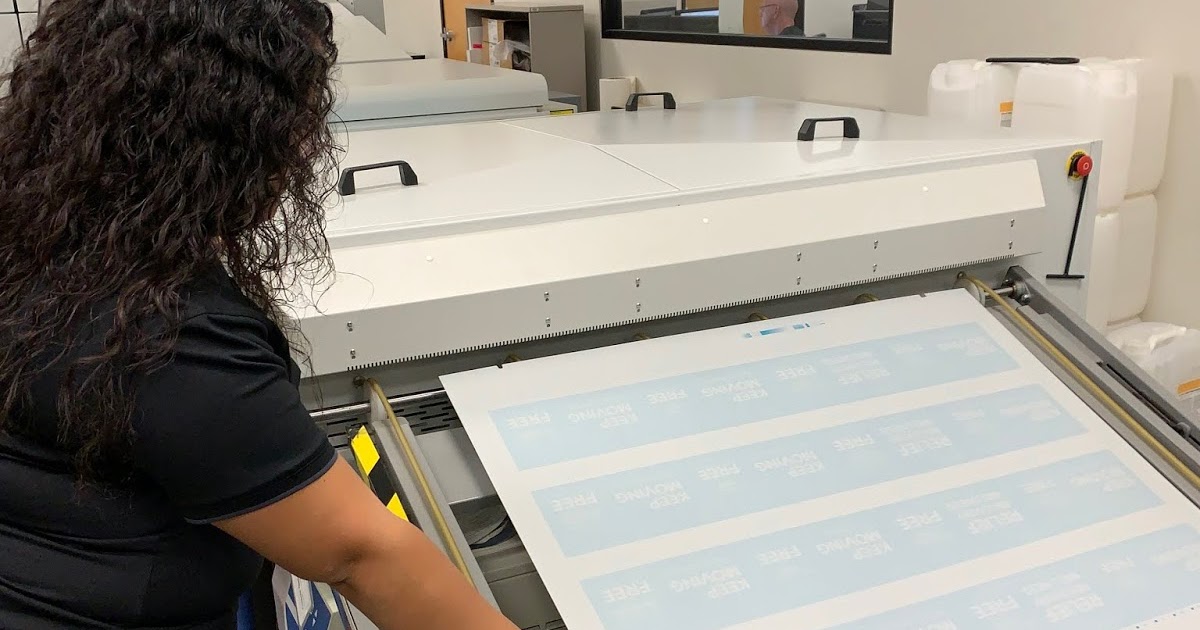 S-STEM Scholar Yesenia Gallardo: The Printing Process (PrePress)