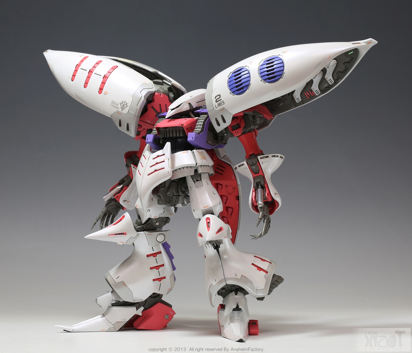 GUNDAM GUY: G-System 1/100 AMX-004 Qubeley - Painted Build