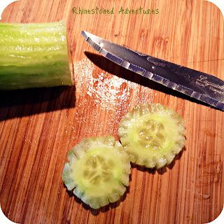 Rhinestoned Adventures: Cute Cukes!