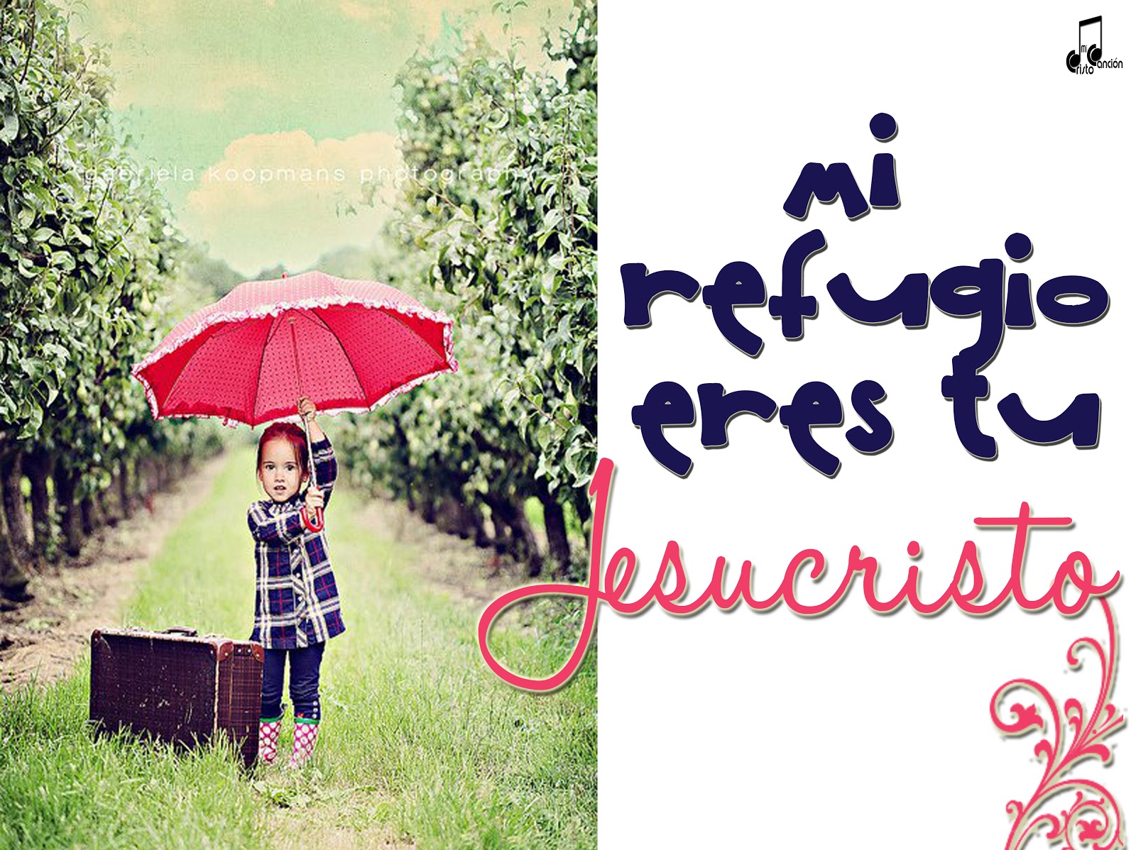 CRISTO EL MOTIVO DE MI CANCIÓN: Tú eres mi refugio Jesucristo