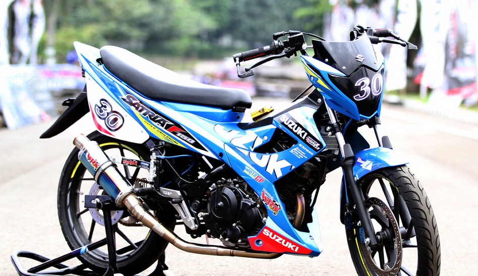 Satria FU Modif Road Race