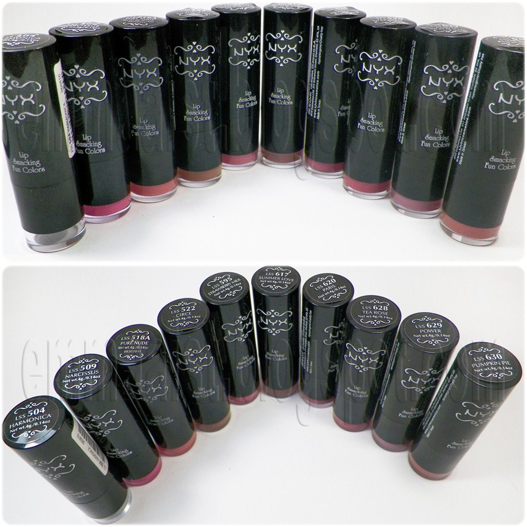 Emmaaist: Labiales de Nyx | Opinión y Swatches