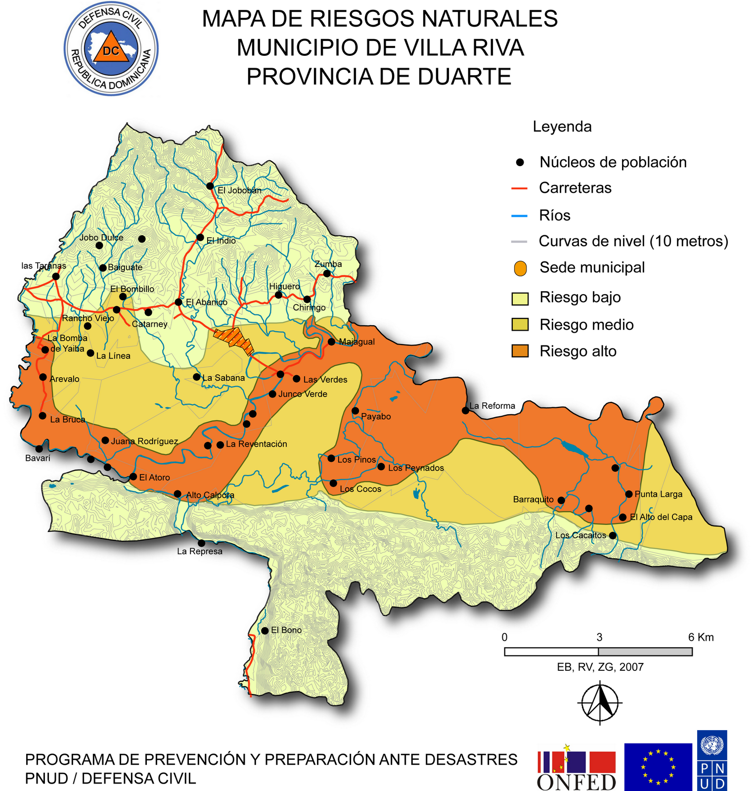 MAPA PARTICIPATIVO DE RIESGOS A NIVEL MUNICIPAL MUNICIPIO DE VILLA RIVA ...