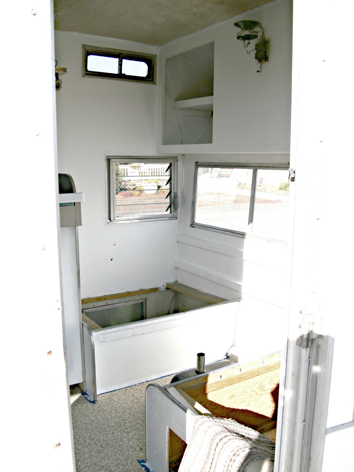 My Vintage Trailer - Beginning the Renovation - Little Vintage Cottage