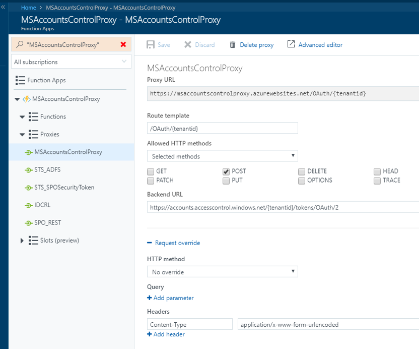 Thoughts On Aspects Within Microsoft 365 Based Digital Workplace Utilize Azure Function Proxy