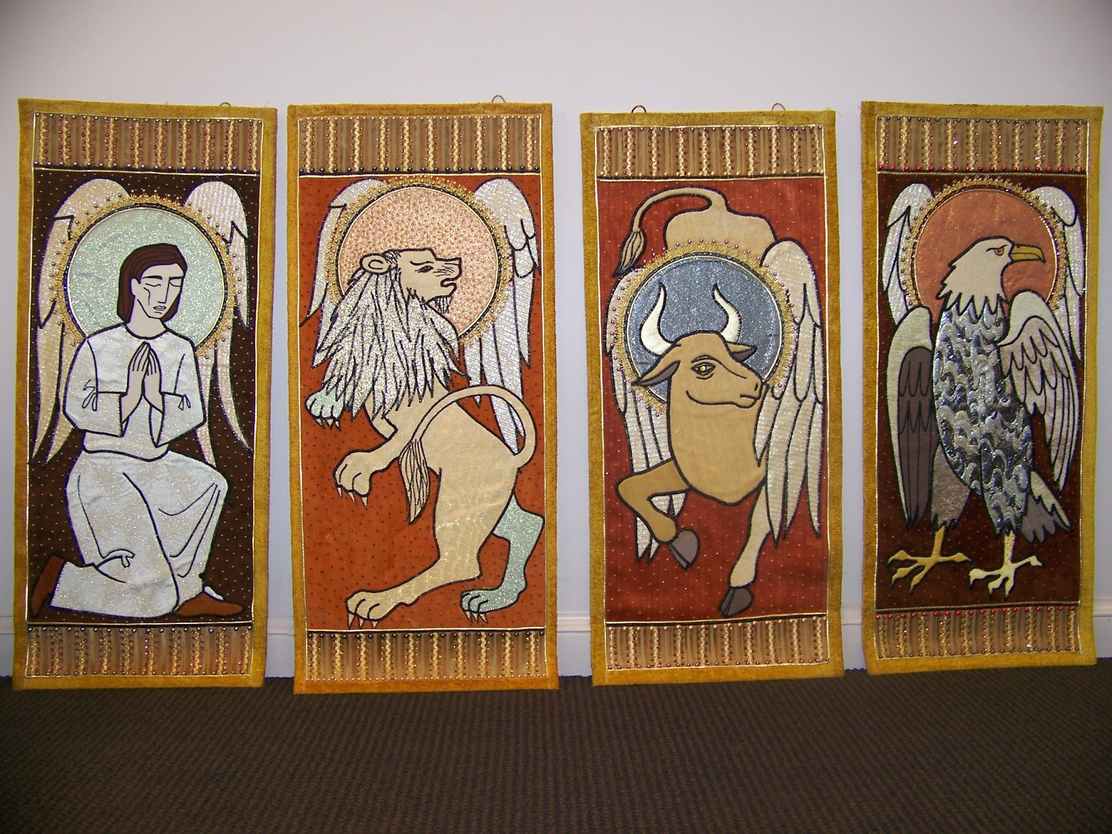 Father's Writings: Church Art: Symbols of the Four Evangelists