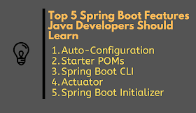 Javarevisited: Top 5 Spring Boot Features Java Developers should Learn