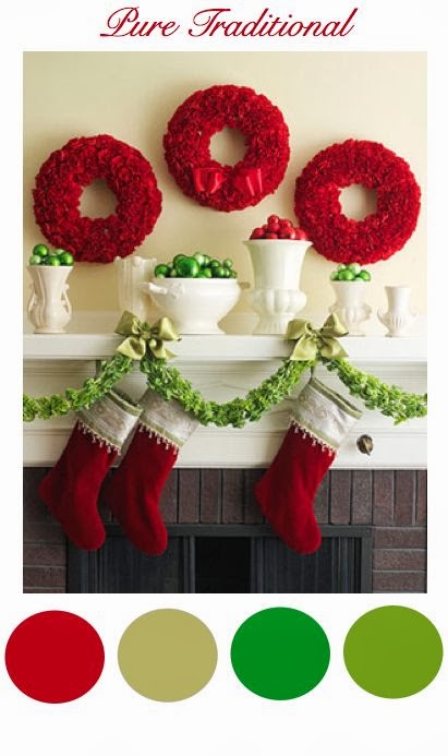 Stunning Views: Traditional Red and Green Christmas