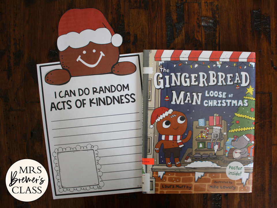 The Gingerbread Man Loose at Christmas | Book Activities and Craftivity ...