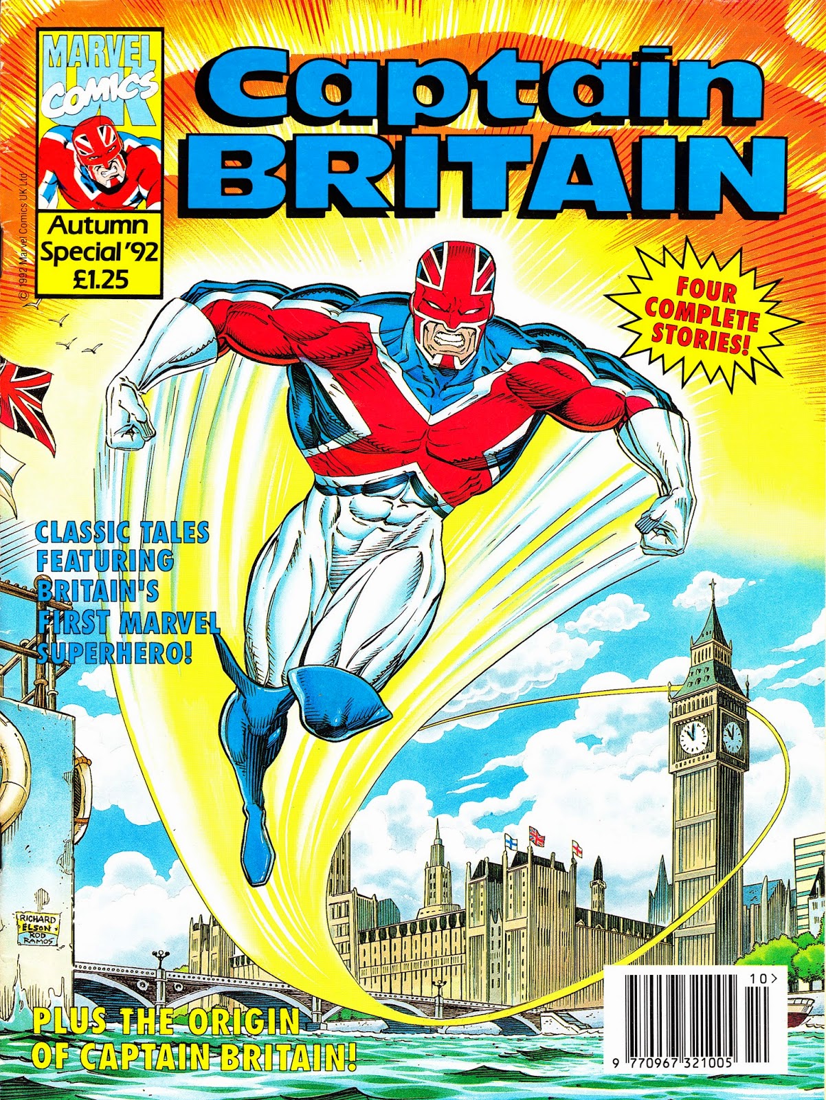 STARLOGGED - GEEK MEDIA AGAIN: 1992: CAPTAIN BRITAIN AUTUMN SPECIAL ...