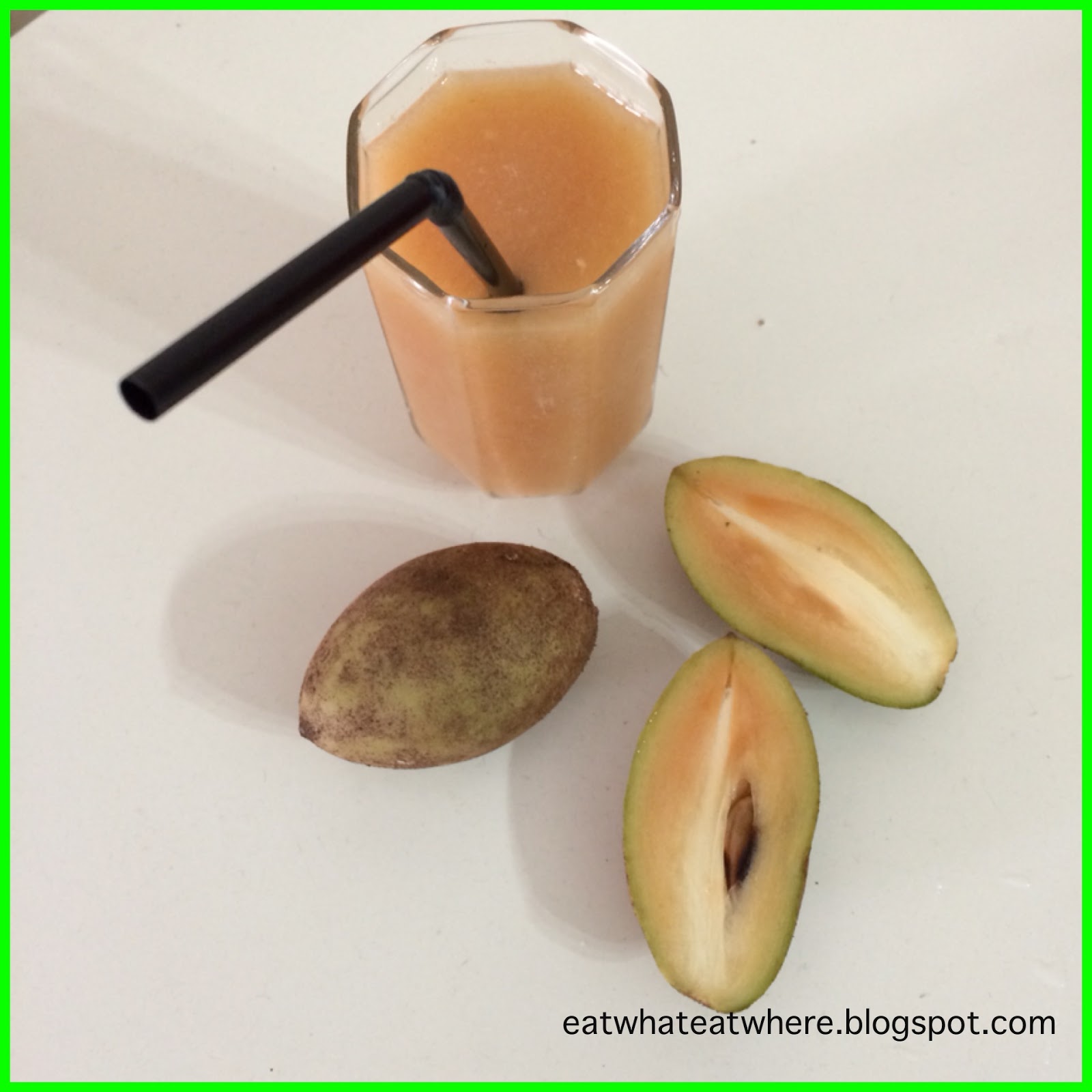 Eat what, Eat where?: #ewew makes Ciku Juice