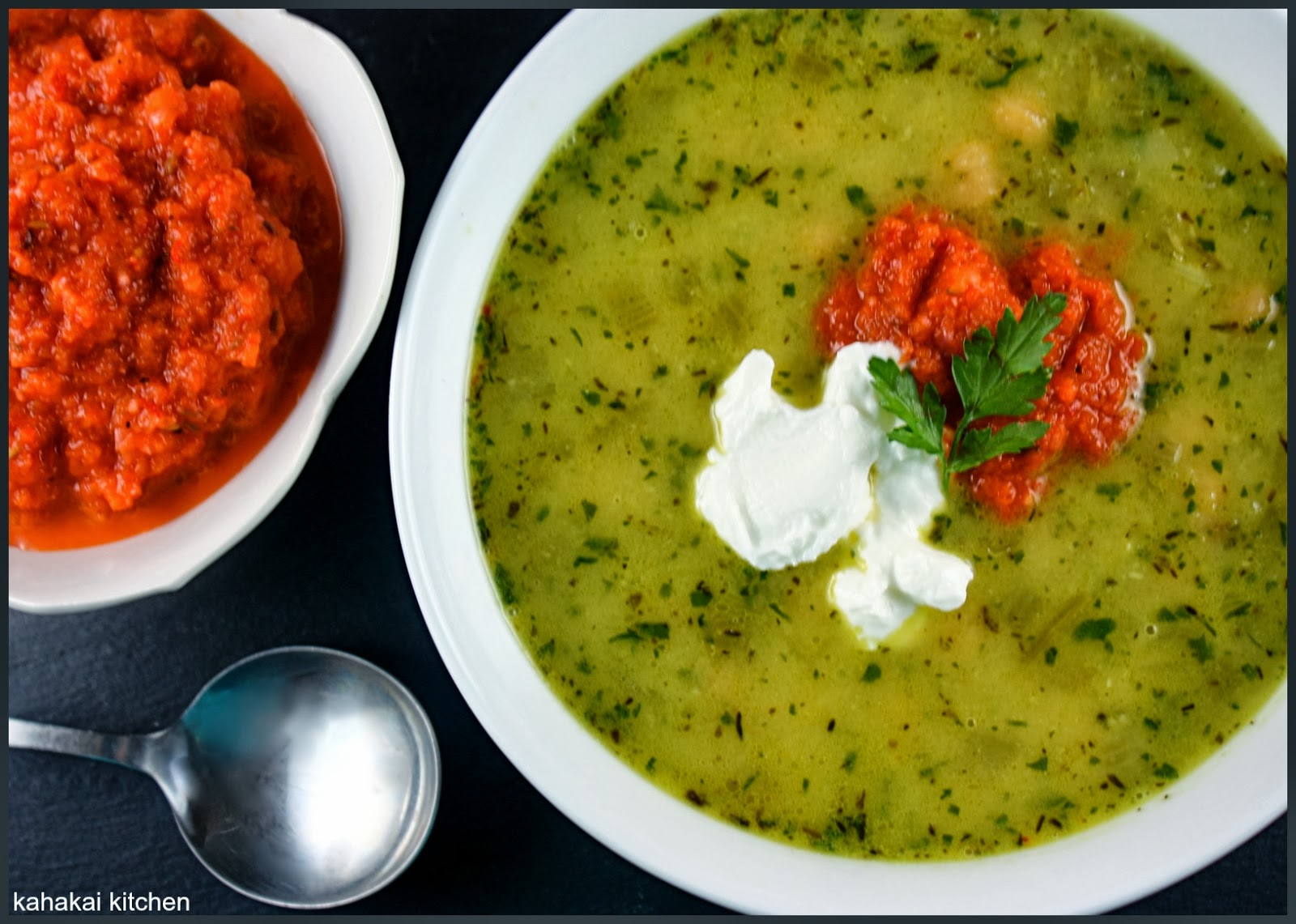 Kahakai Kitchen: Pan-Roasted Monchong with Green Tahini Sauce ...