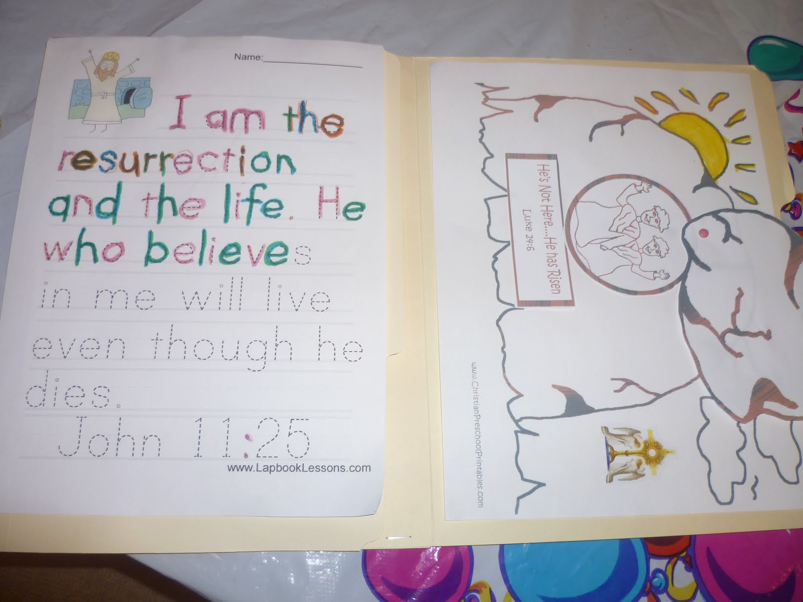 3G=Growing Godly Girlz: Our Resurrection Eggs & Lapbook and Hill of ...