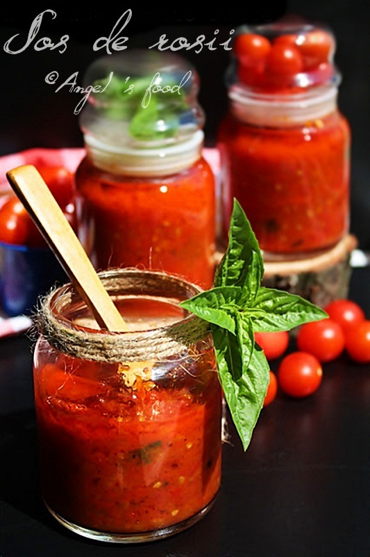 Angel's food: Sos de rosii facut in casa-Homemade tomato sauce