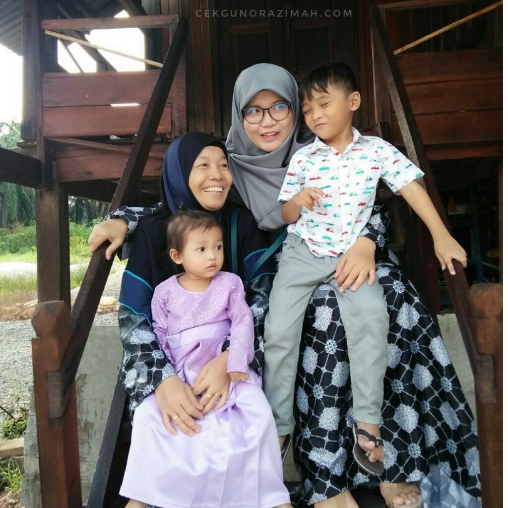 OOTD raya 2018 2 Syawal ~ Cikgu Norazimah