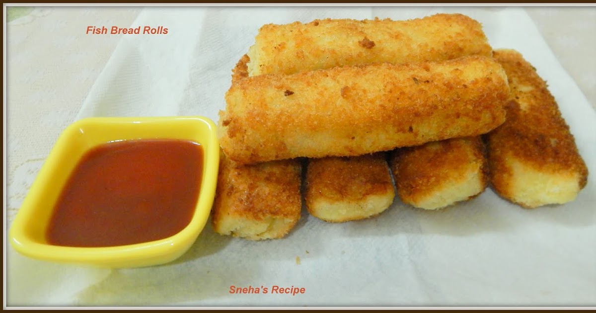 Fish Bread Rolls#FishFriday - Sneha's Recipe
