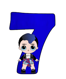 Kits imprimibles gratis : Abecedario y números lol niño