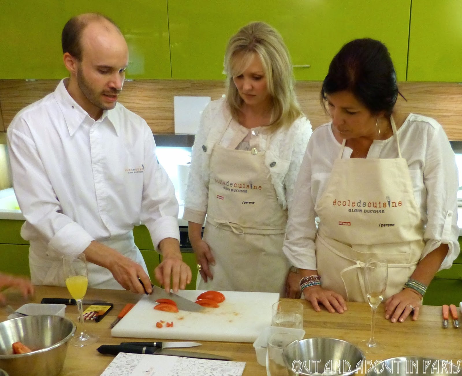 #EmbraceParis ladies learn to cook like Parisian chefs at the Alain ...