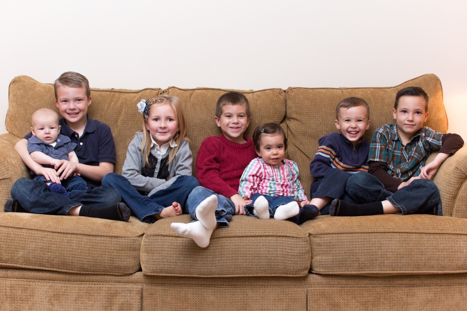 Cottrell Family: Cottrell Sibling Picture Time, Winter 2012