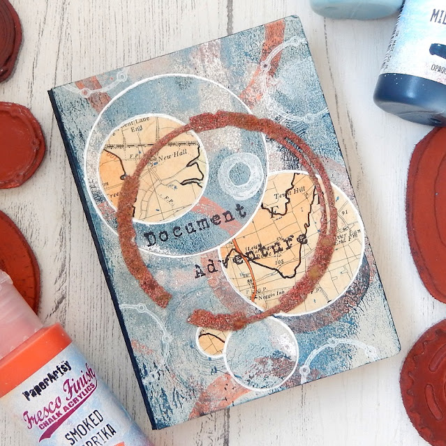 PaperArtsy: 2019 #5 Maps & Plans: Adventure Notebook with ESA {by Jenny ...