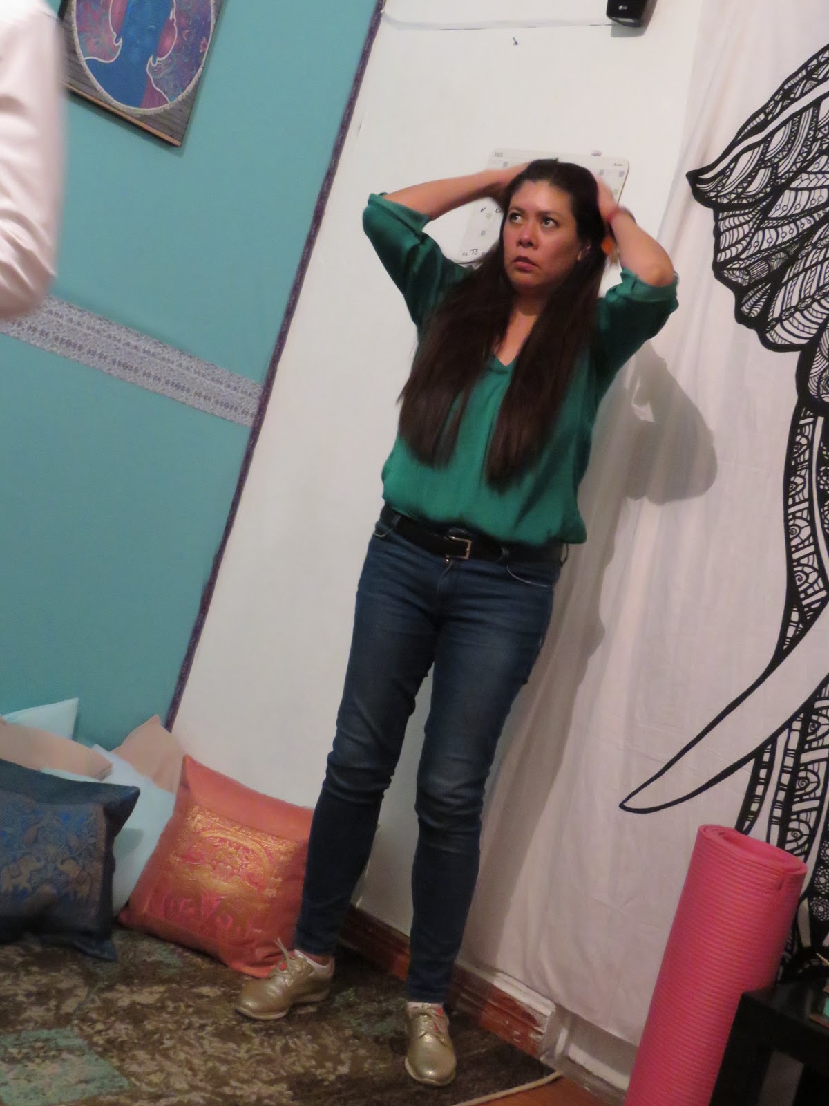 somos el espectador: ANGELICA VELAZQUEZ UNA HERMOSA CABELLERA EN ESCENA