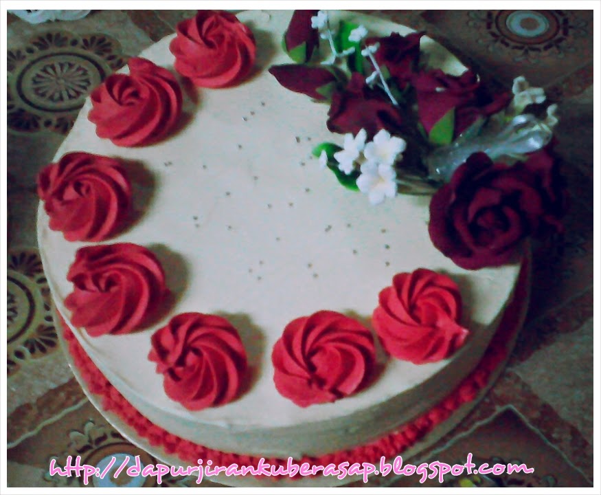 Sweet red cherry: KEK KAHWIN 2 TINGKAT