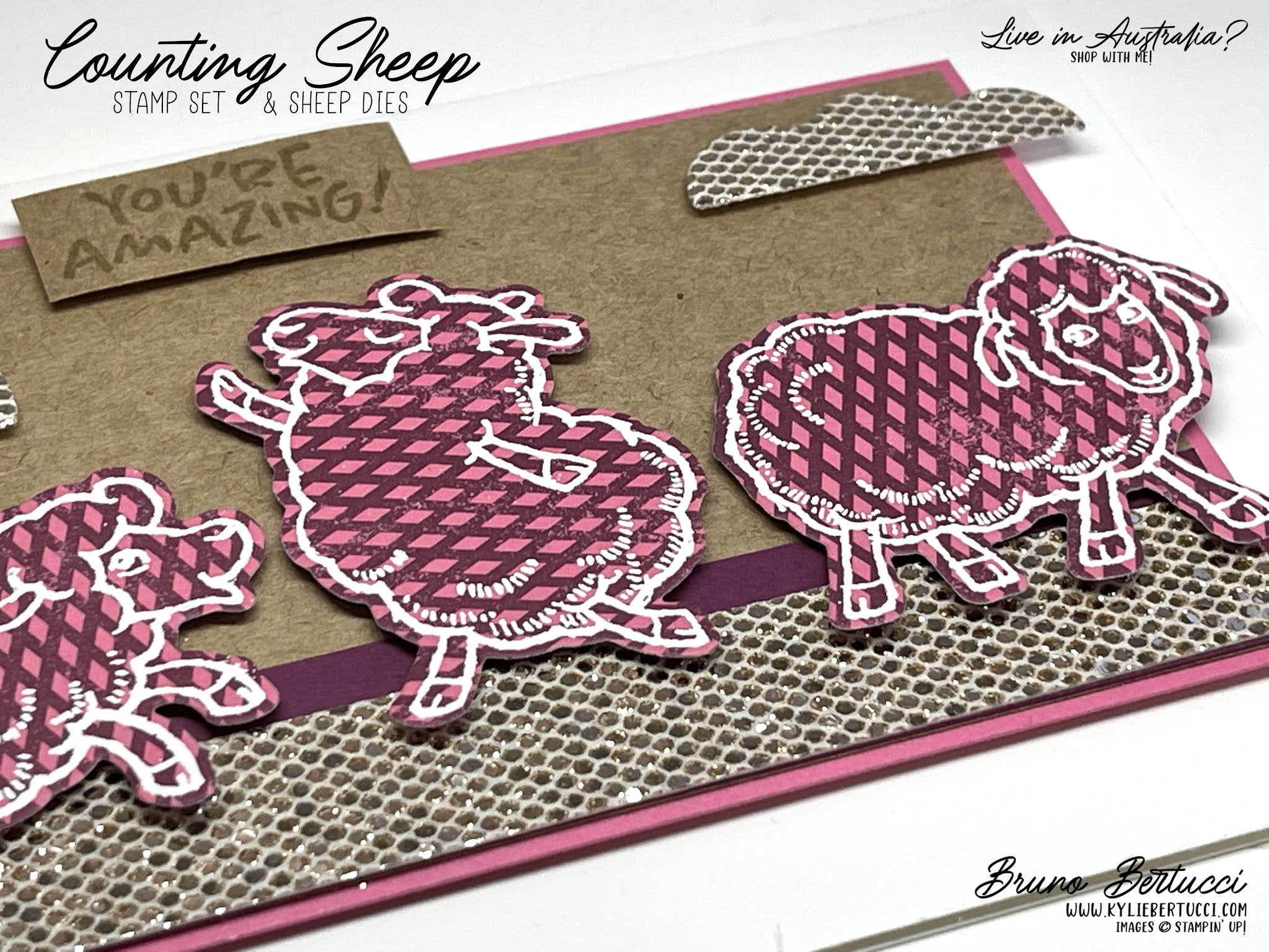 Counting Sheep Stamp Set with Sheep Dies | Saleabration ENDING SOON ...