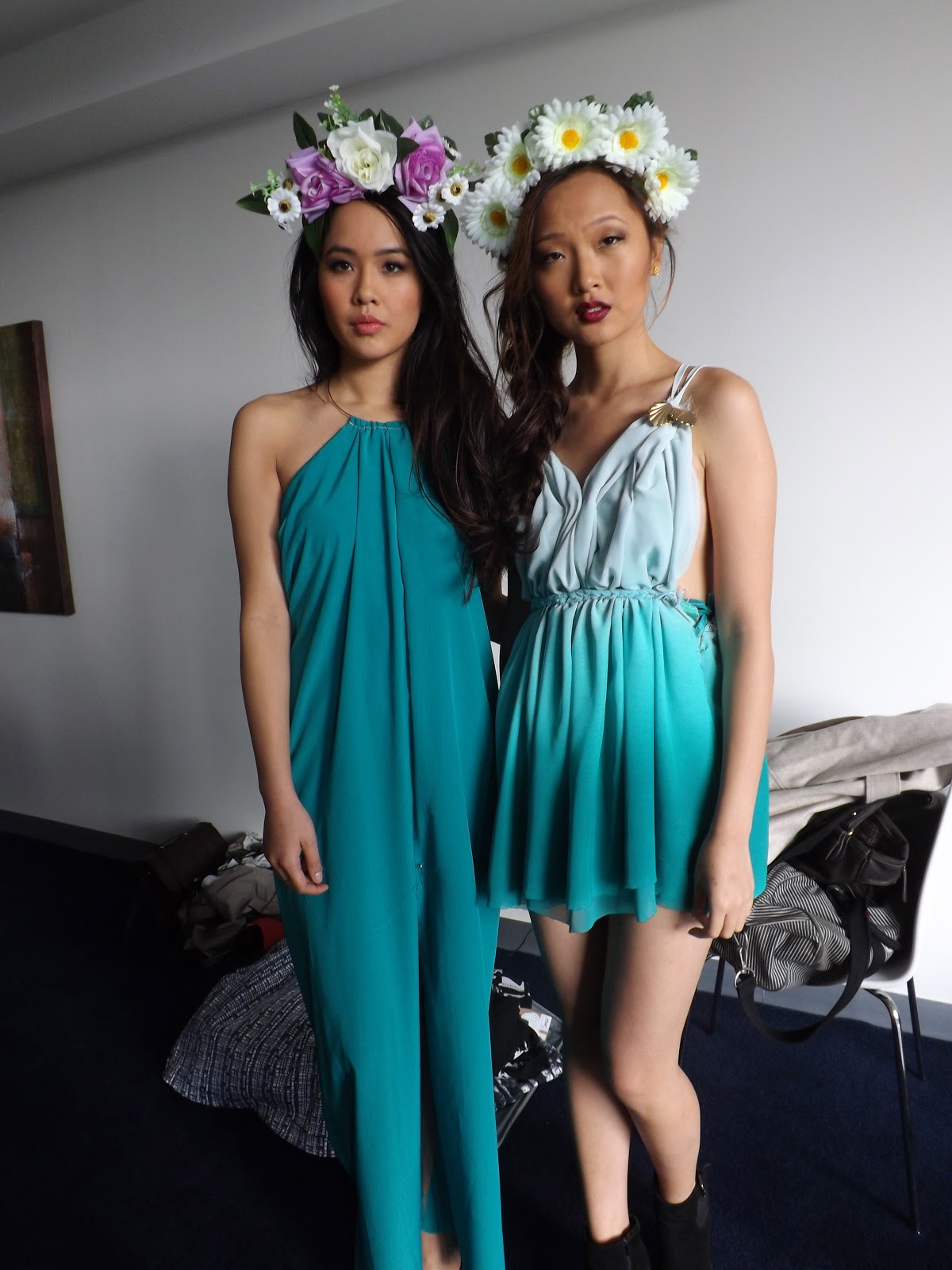 Behind The Scenes My Flower Crowns Are In A Photo Shoot Taken By Surprise