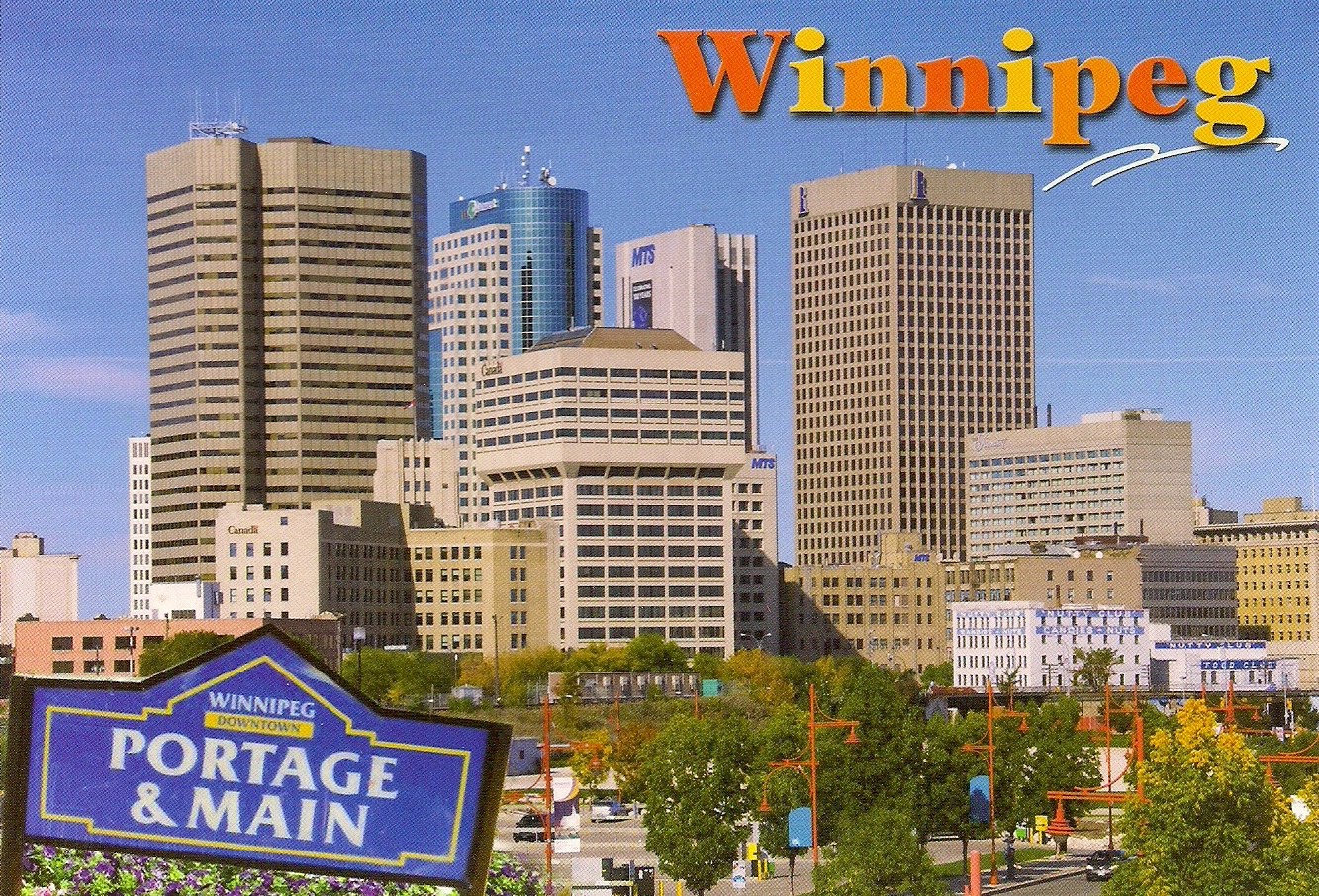 Travels with postcards around the world: WINNIPEG