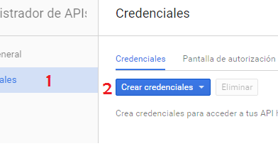 Como obtener una clave API v2 para google map