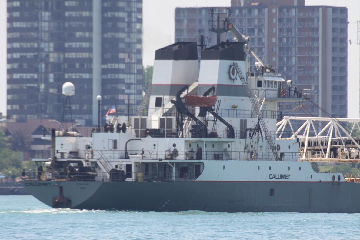 Michigan Exposures: Last Ship of the Day...the Calumet