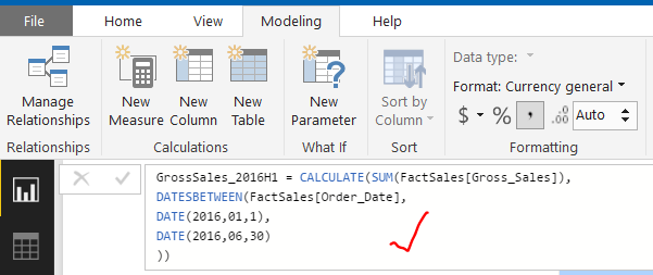 How To Use Datesbetween Function To Calculate The Sum Of Sales Between Two Dates In Power Bi