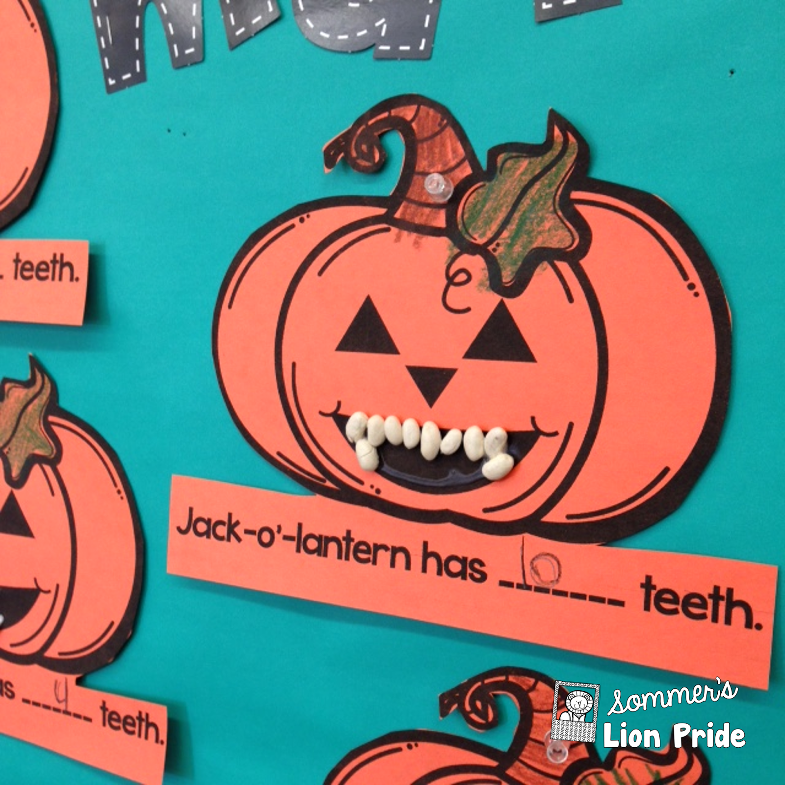 Jack-o'-lantern Counting Mathtivity