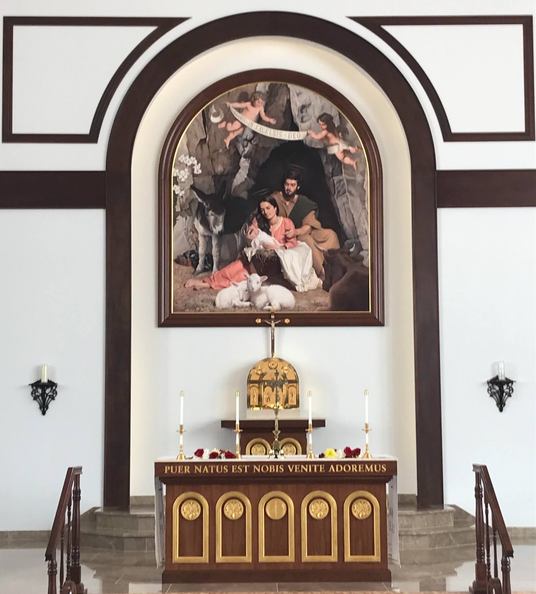 New Liturgical Movement: A New Painting of the Nativity by Henry ...